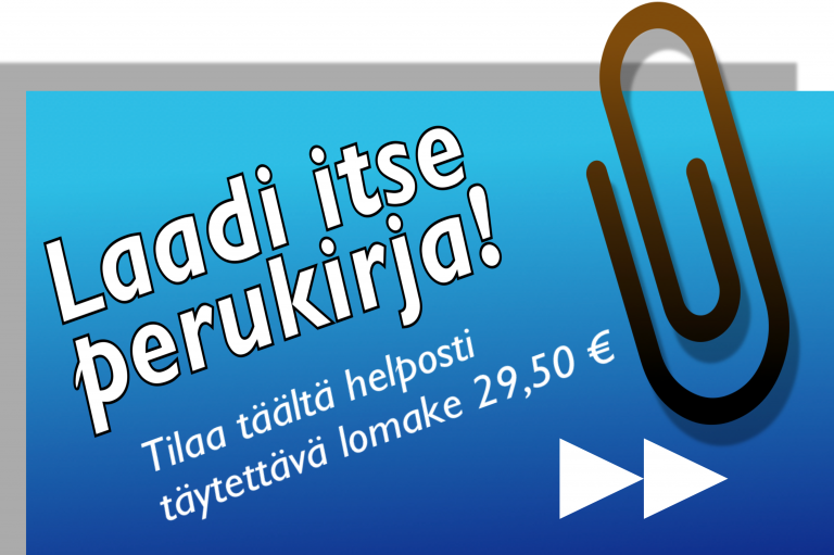 Perunkirjoitus, laadi itse perukirja – Asianajotoimisto Talviaro